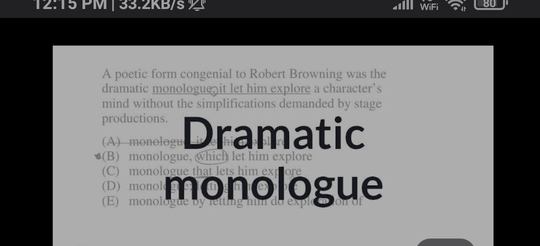 Dramatic Monologue – A Form of Poetry . – Eduindex