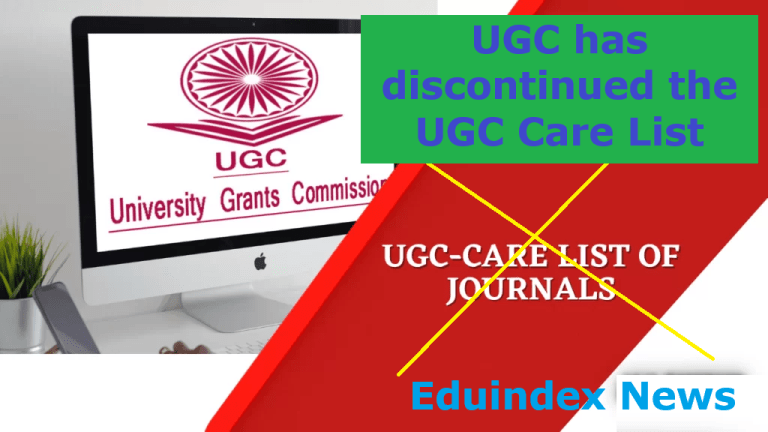 UGC discontinues CARE Journal Listing, suggests new parameters to ...